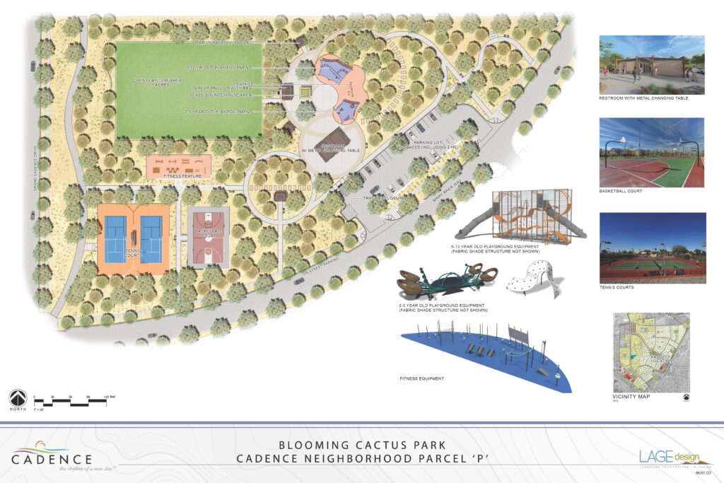 Blooming Cactus Park – Lage Design